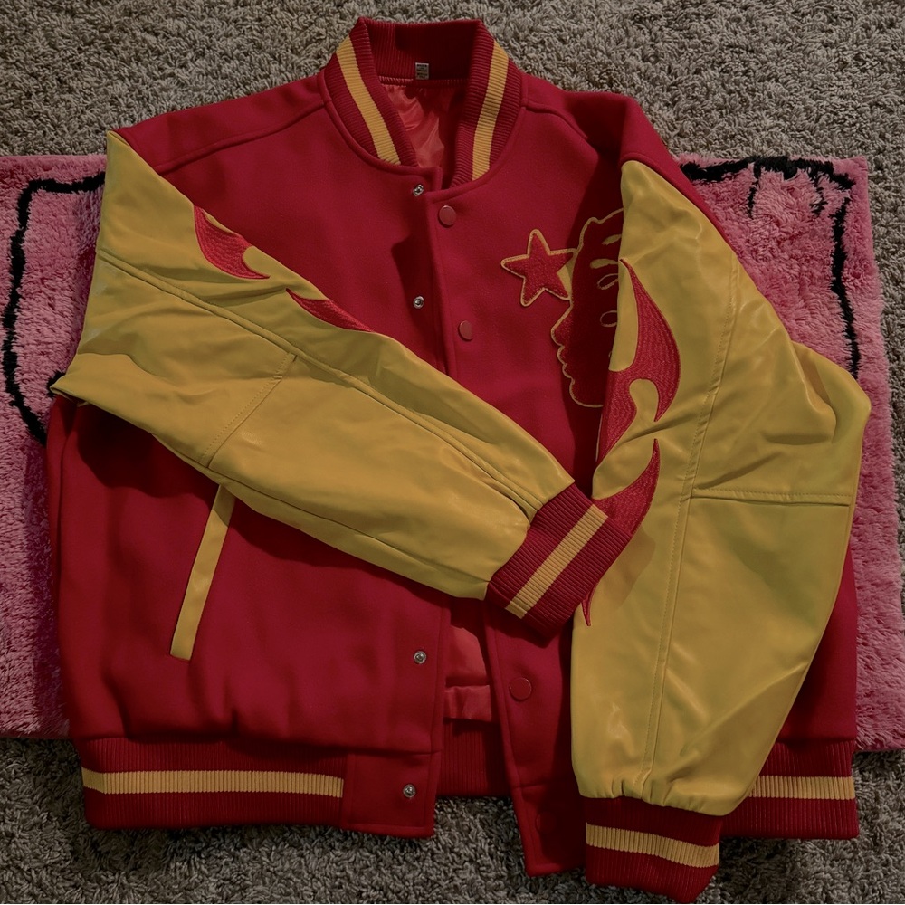 Rare *Hellstar* Werewolf Letterman Jacket Size L - Gem